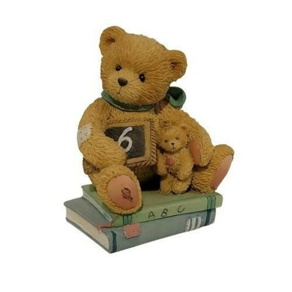 Cherished Teddies | Accents | Cherished Teddies Age 6 Chalking Up Six ...